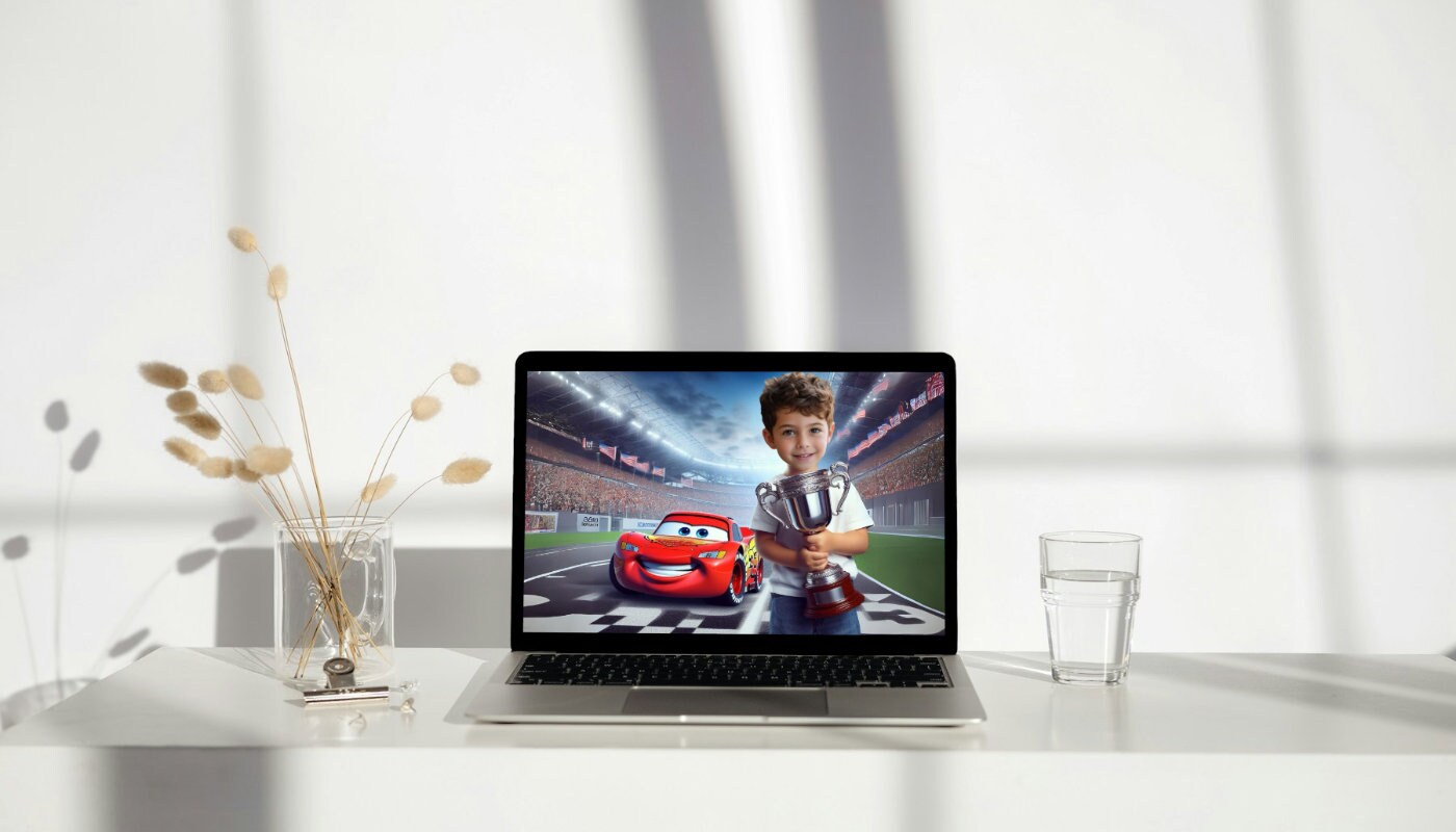 Personalized Mcqueen Portrait,custom Cars Portrait,get Your Own Mcqueen ...