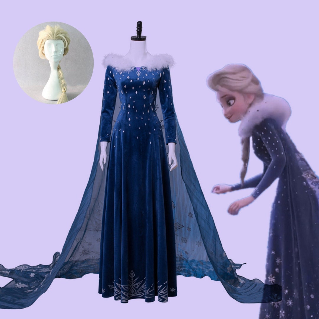 Adult Princess Elsa Dress Frozen Elsa Costume Halloween - Etsy
