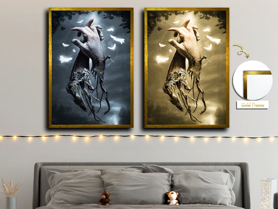Ethereal Ascension Duolight and Shadow Graceful Figure - Etsy