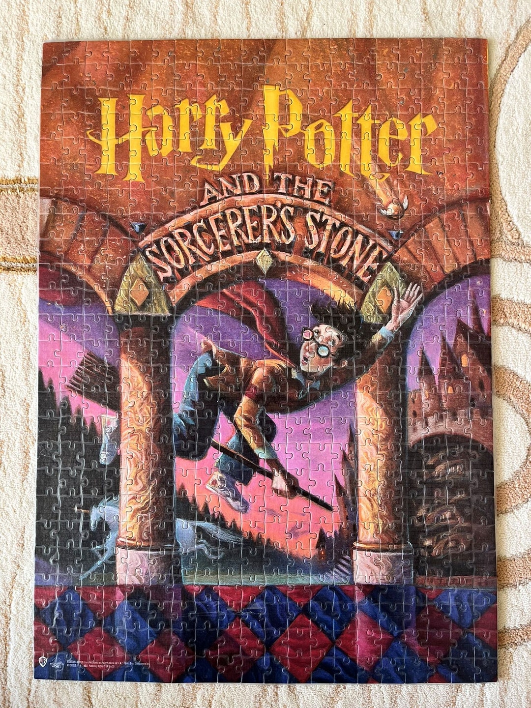Harry Potter Philosopher's Stone Finished Puzzle With 500 Pieces - Etsy