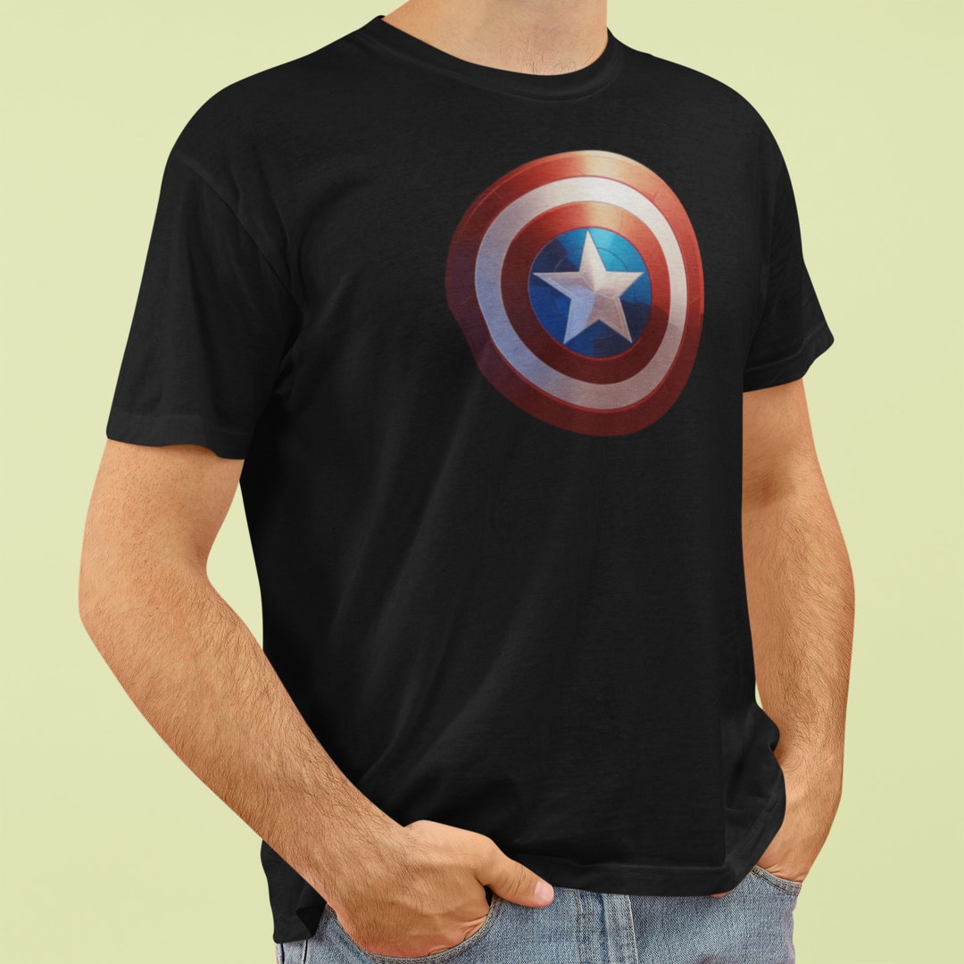 Captain America Shield Defend Your Style With This Superhero Emblem T ...