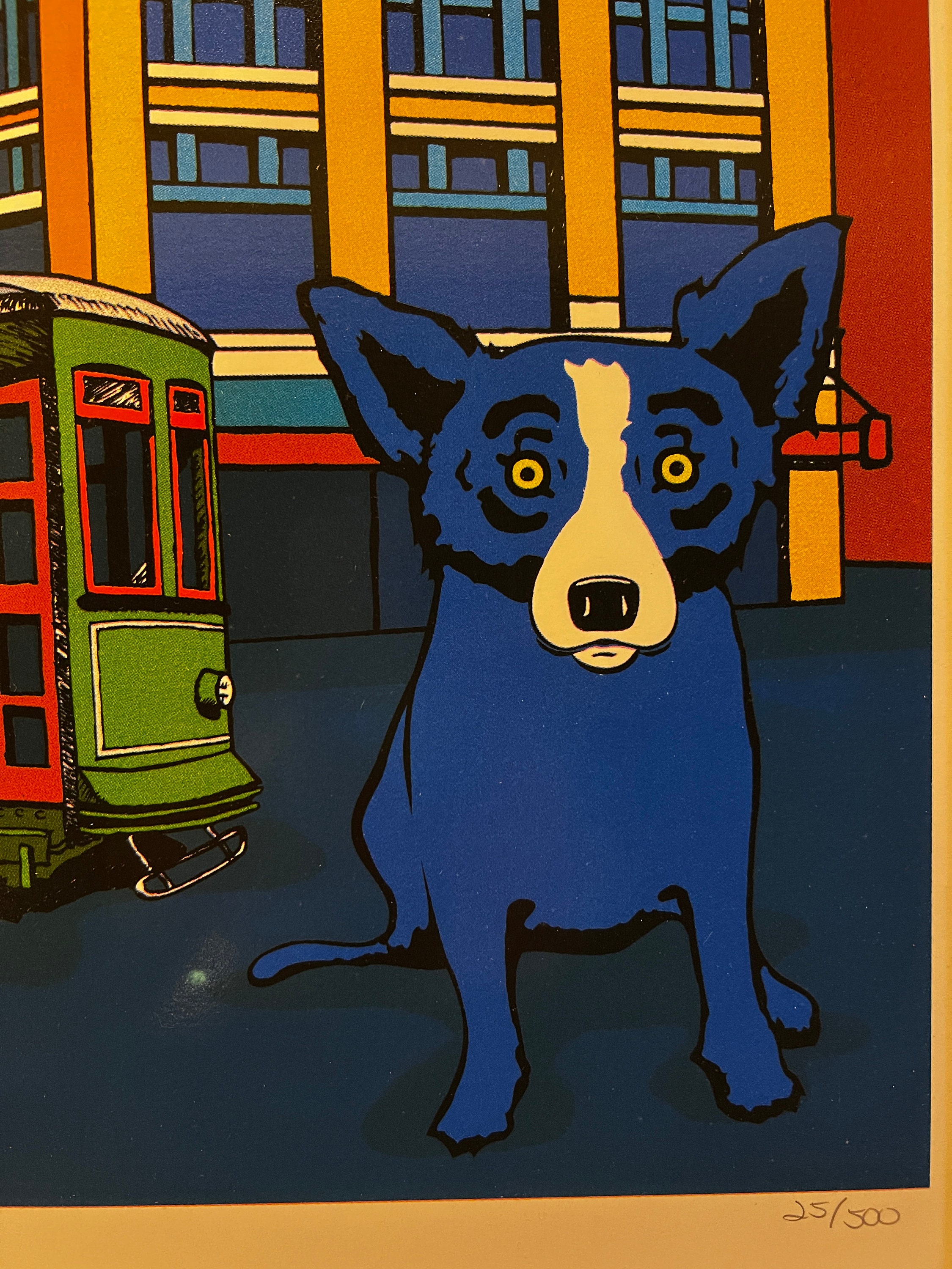 George Rodrigue, Blue Dog New Orleans Streetcar Limited Print, 2018 15 ...