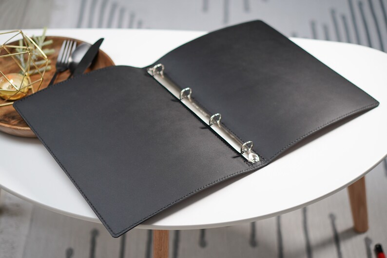Letter Size Binder Menu Holder, Custom Menu Cover A5/US Half-letter ...
