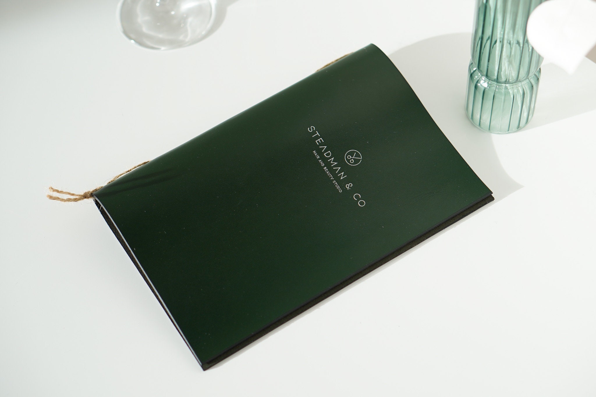 Binder Menu Holder, Custom Menu Cover A5/US Half-letter, Leather Menu ...