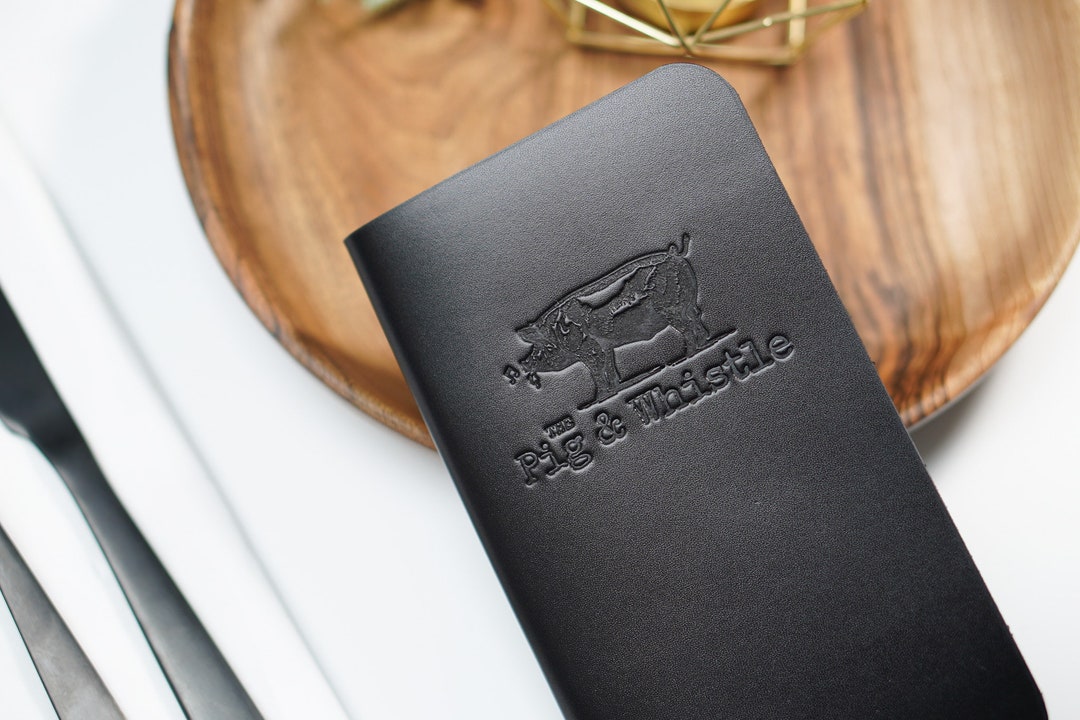 Black Leather Bill Holder, Leather Check Holder, Leather Check Holder ...