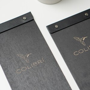 Board Menu, Wooden Menu , Leather Menu Cover, Custom Menu Cover, Menu ...