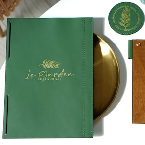 Leather Menu Board: A4/A5 Restaurant Menu Cover - Etsy