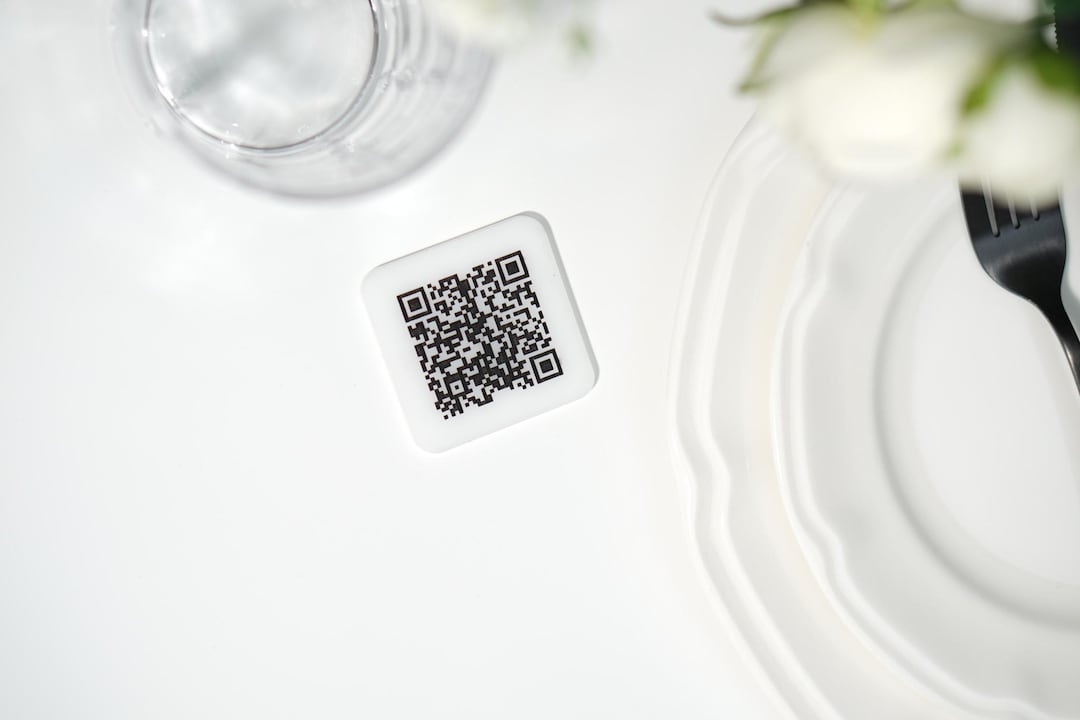 Acryl QR-Code-Menü-Schild, Scan, um Menü anzuzeigen, Café-Schild, Acryl ...