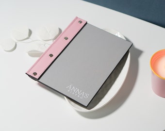 Menu Folder, Wooden Menu A4 A5, Leather Menu Cover, Custom Menu Cover ...