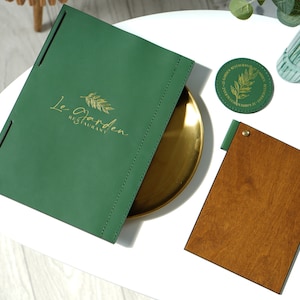 Leather Menu Board: A4/A5 Restaurant Menu Cover - Etsy