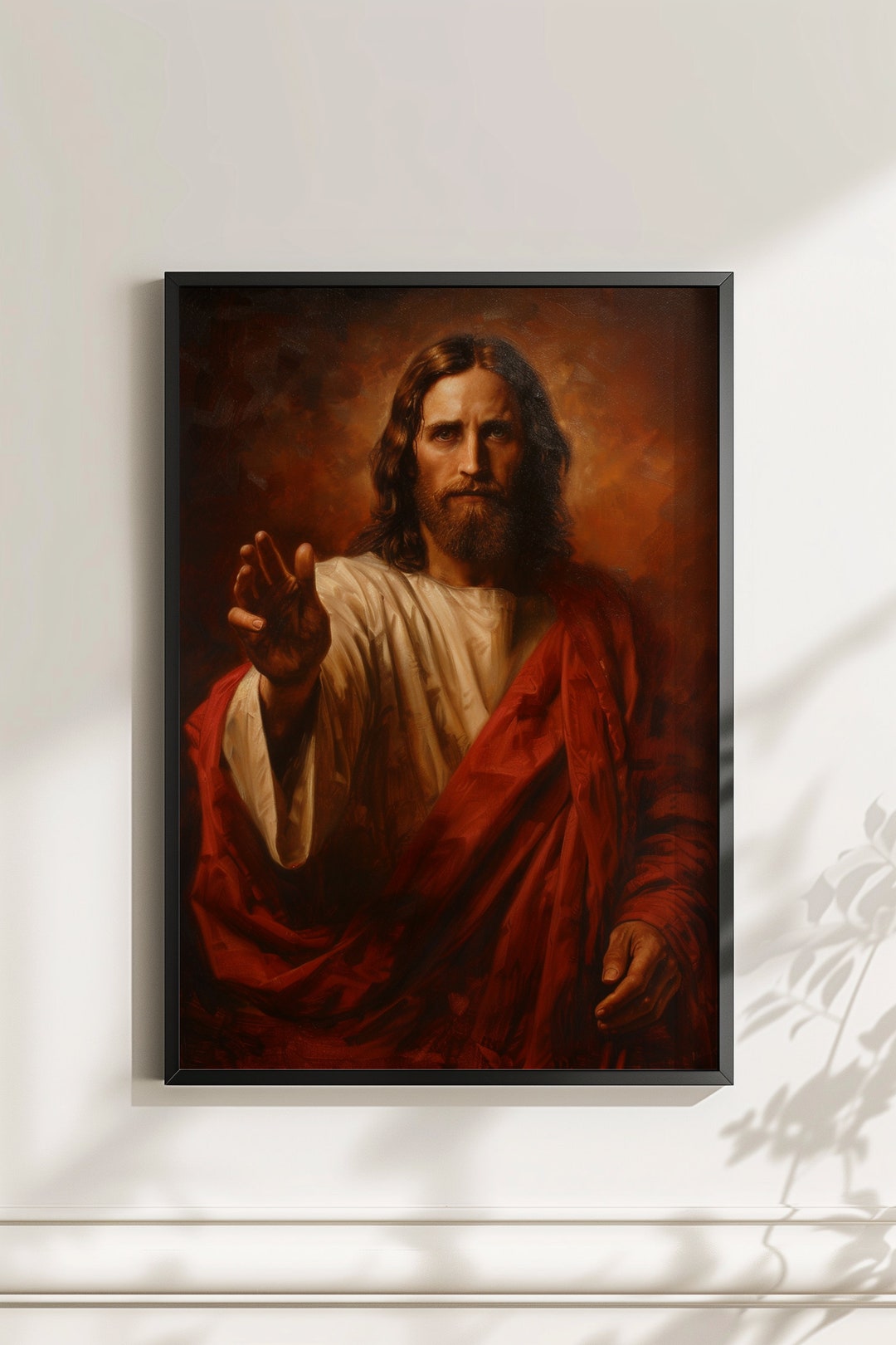 Jesus Beckoning to Follow Him | Christian Wall Art | Printable ...