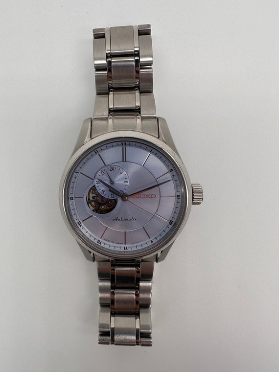 Seiko Presage Automatic 24 jewel stainless steel watch - Gem