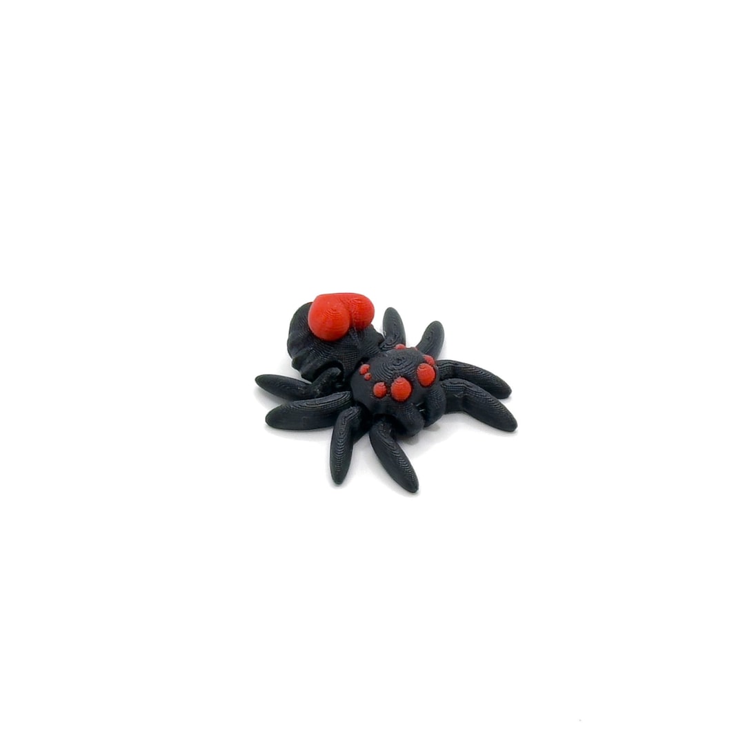 Tiny Heart Spider 3D Printed, Articulated Valentine's Day Spider - Etsy