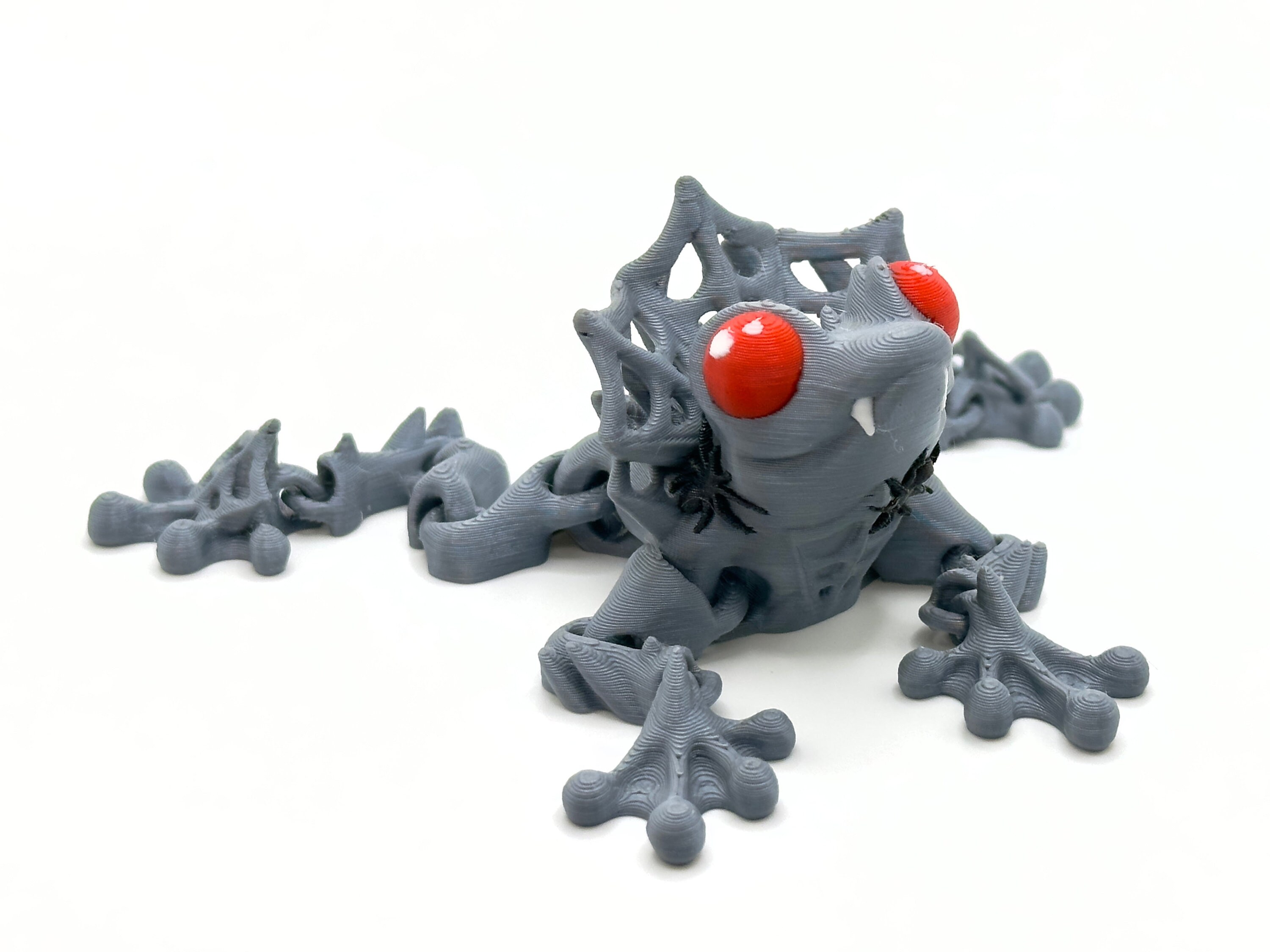 Count Frogula 3D Printed Articulated Frog - Etsy