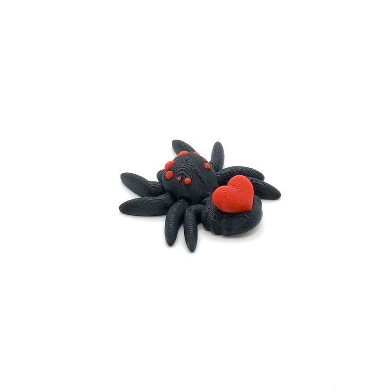 Tiny Heart Spider - 3D Printed, Articulated Valentine's Day Spider - Etsy