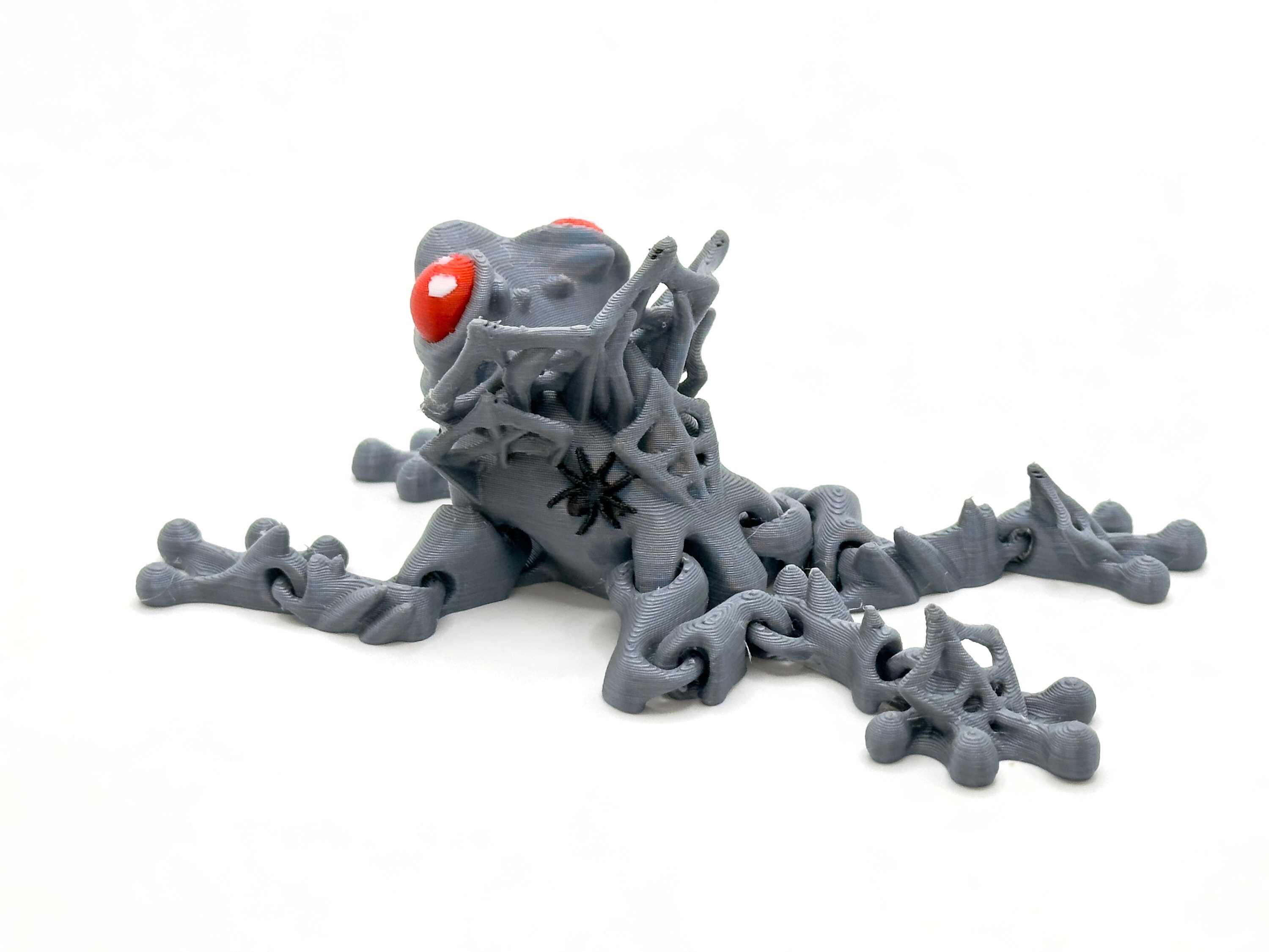 Count Frogula 3D Printed Articulated Frog - Etsy