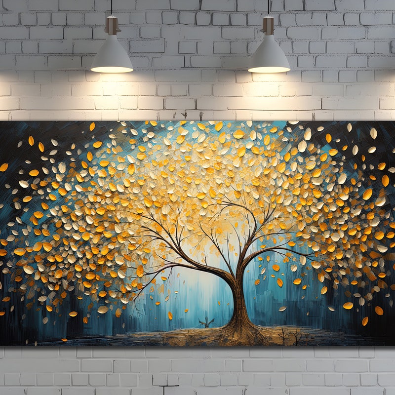 Large Tree Art - Etsy