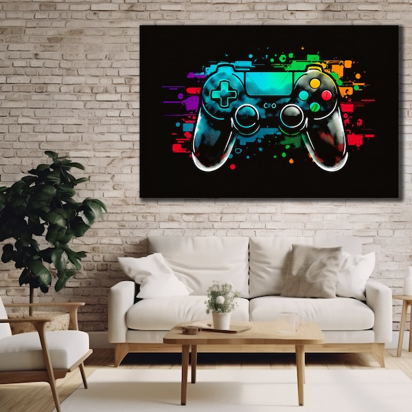Gaming Wall Art Set - Etsy