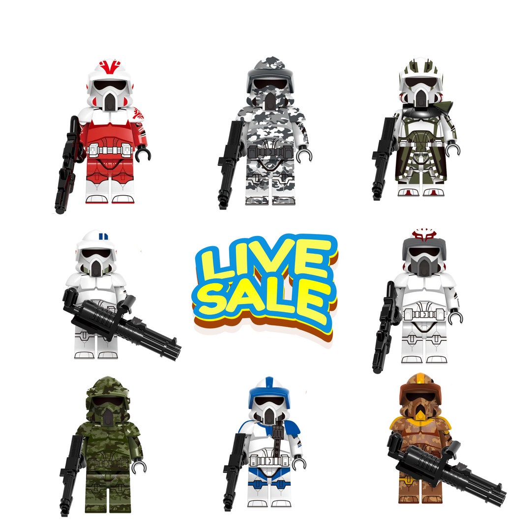 Forest ARF Commander Coruscant Guard Trauma CGI Geonosis - Etsy