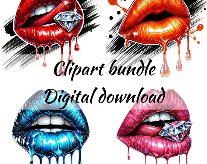 Dripping Lips With Flame PNG, Flame Lips Clipart, Firefighter Tribute ...