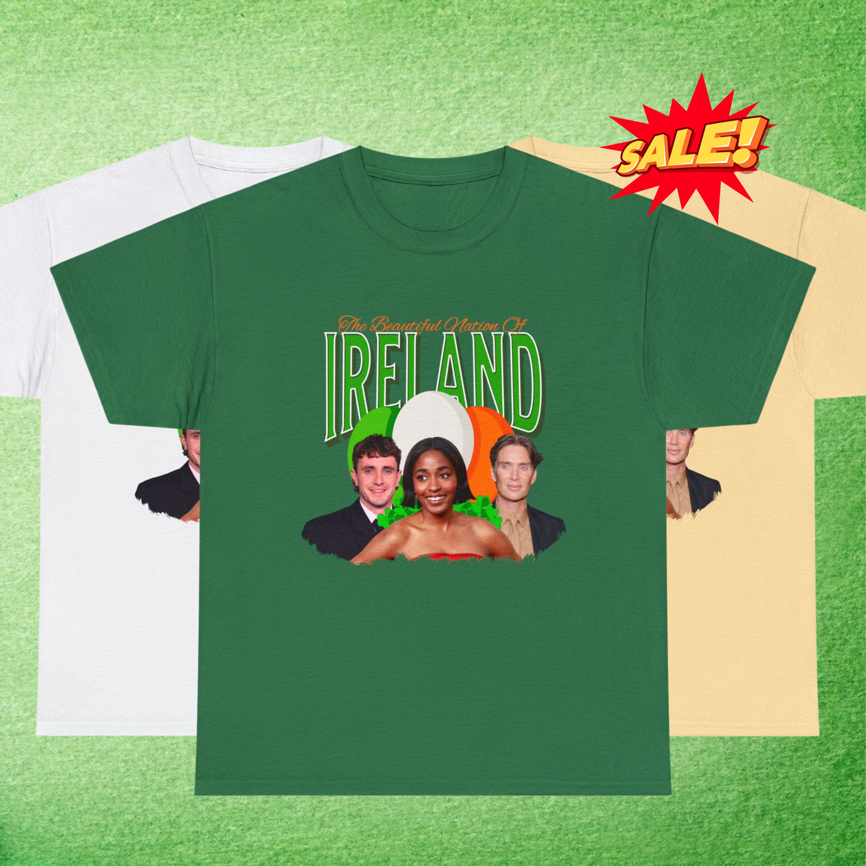 Funny St Patricks Day T-shirt Paddys Day Tee Paul Mescal Merch Cillian ...