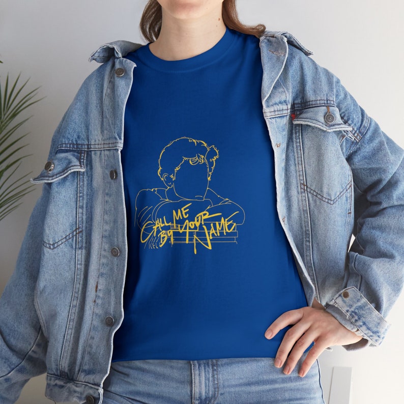 Camiseta Llámame por tu nombre / Camiseta Timothée Chalamet / Homenaje ...