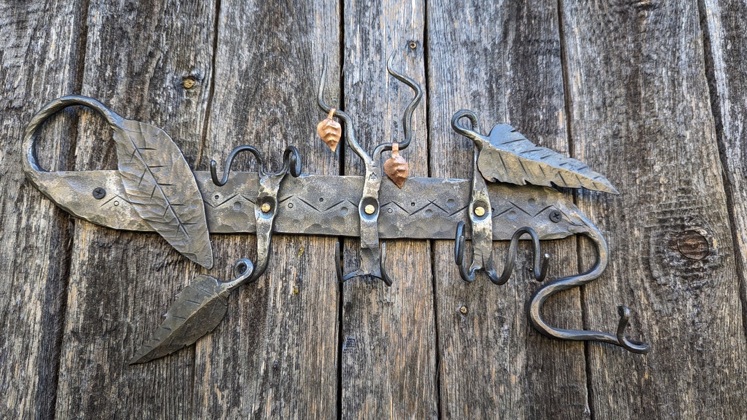 Hand Forged Coat Hanger - Etsy