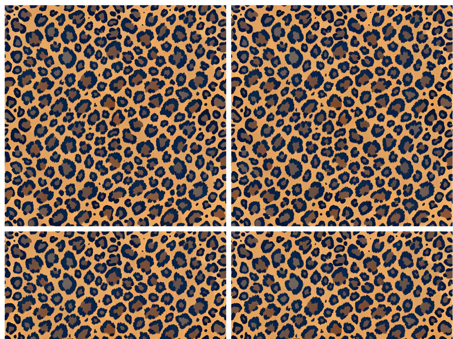 Leopard Seamless Pattern. Leopard Print Seamless Pattern. Digital Paper ...