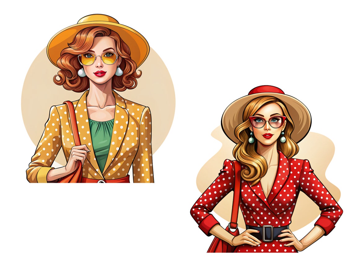 Fashion Girl Clipart, Fashion Clipart, Beautiful Girls Clipart ...
