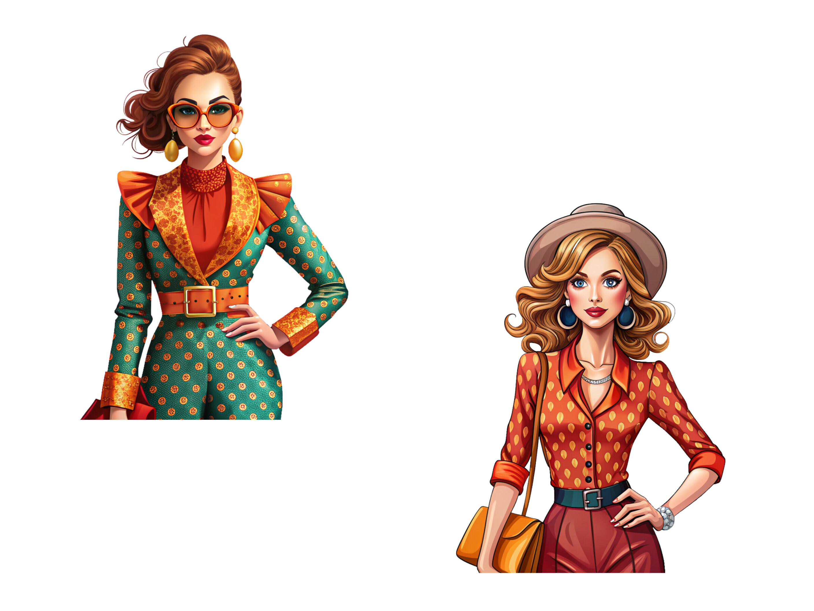 Fashion Girl Clipart, Fashion Clipart, Beautiful Girls Clipart ...