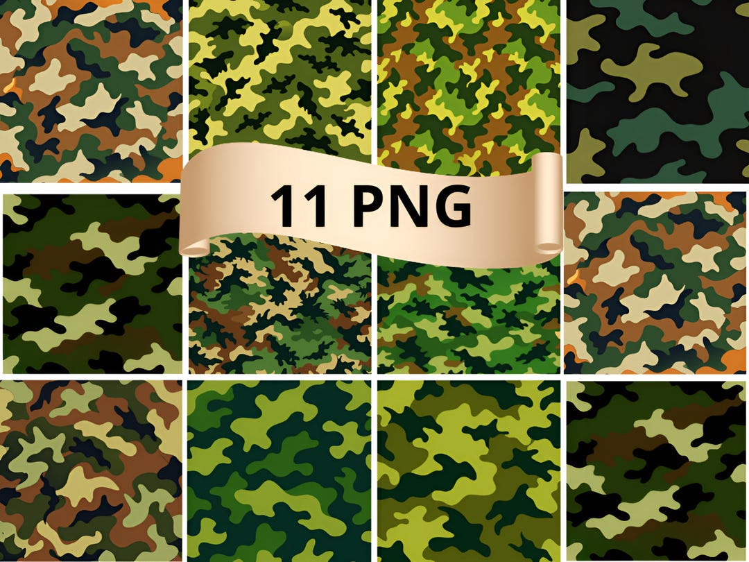 Army Digital Paper, Camouflage Pattern, Military Pack, Seamless ...