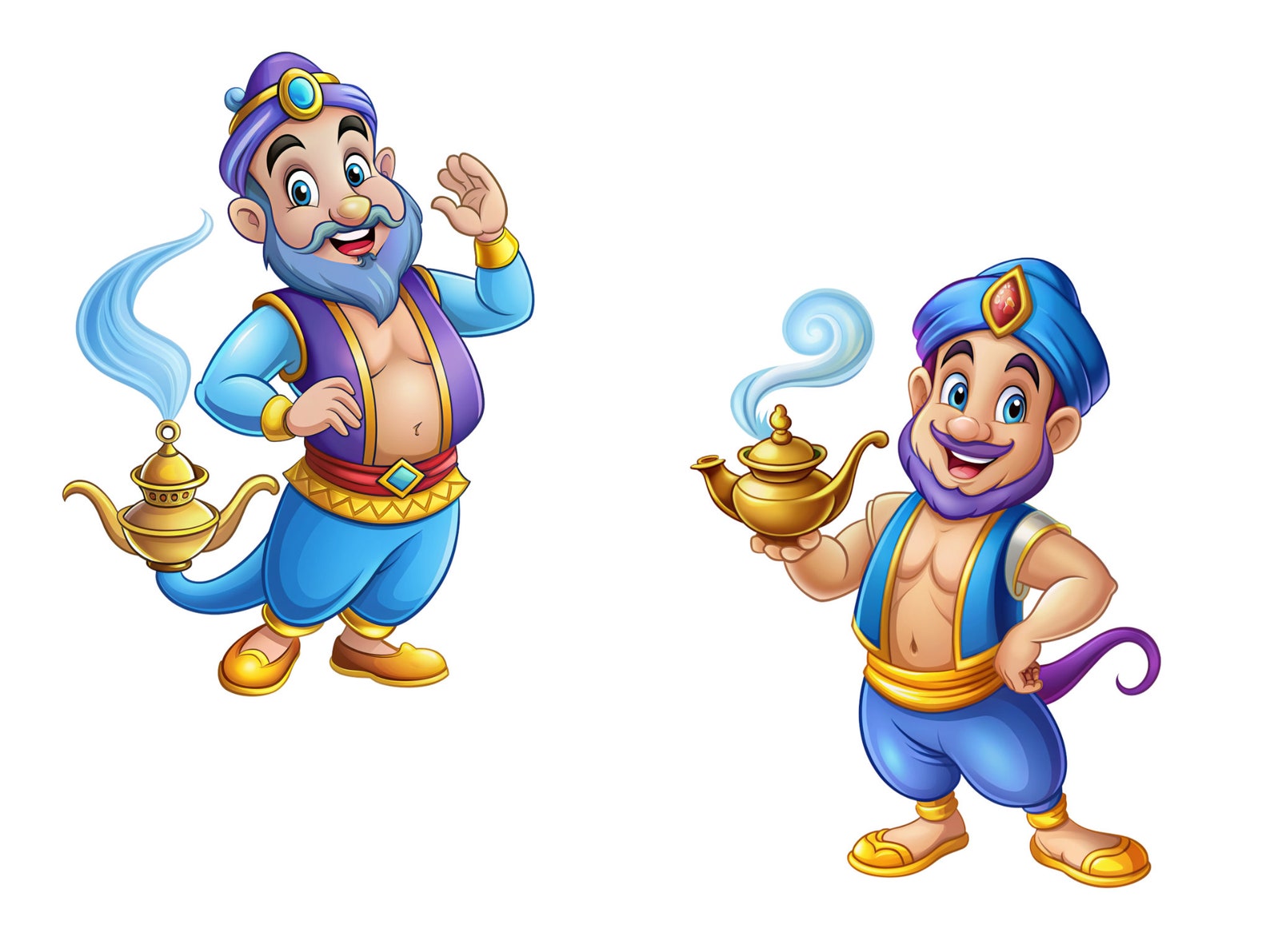 Aladdin Genie Set 20 PNG, Genie Clipart, Mystical Clipart, Genie Lamp, Fantasy Clipart, Genie ...