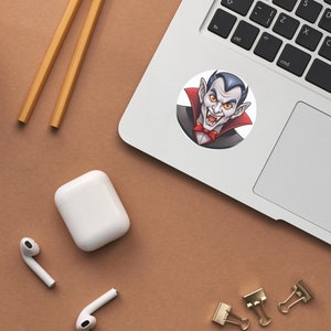 Vampire Sticker. Vampires SVG Collection. Graphics. Cute Vampire ...