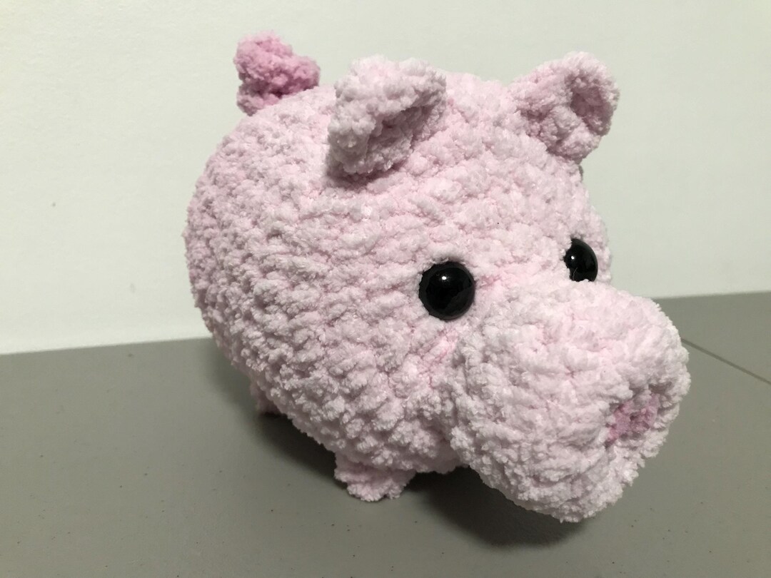 Chonky Crochet Pig Plushie Pattern - Etsy
