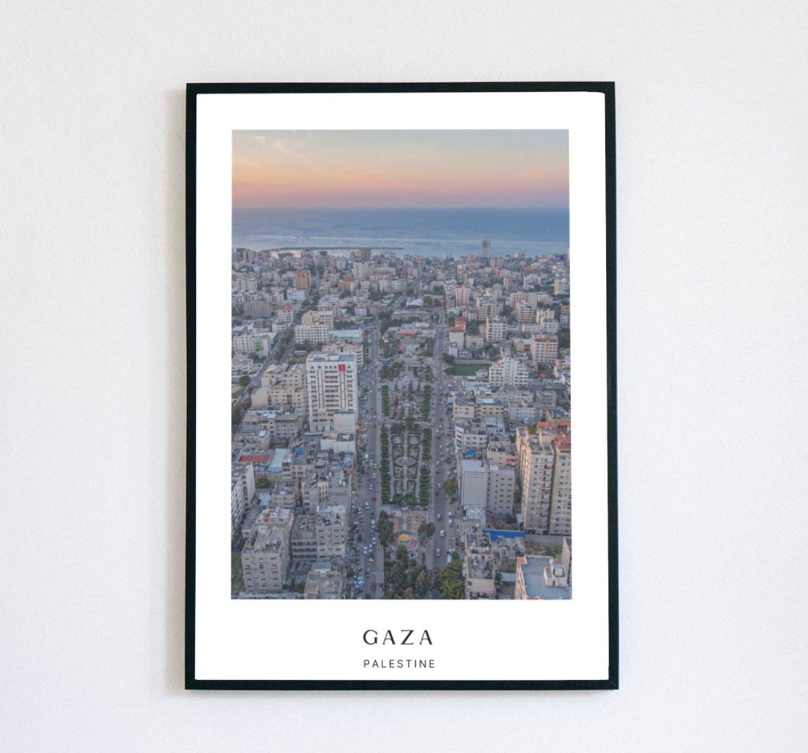 Palestine Print, Gaza Palestine Wall Art Print Poster Digital Download ...