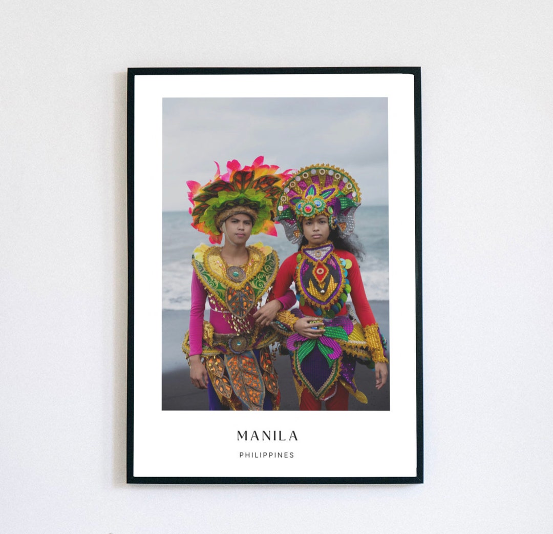 Manila the Philippines Print Poster Digital Download, Wall Art Decor - Etsy
