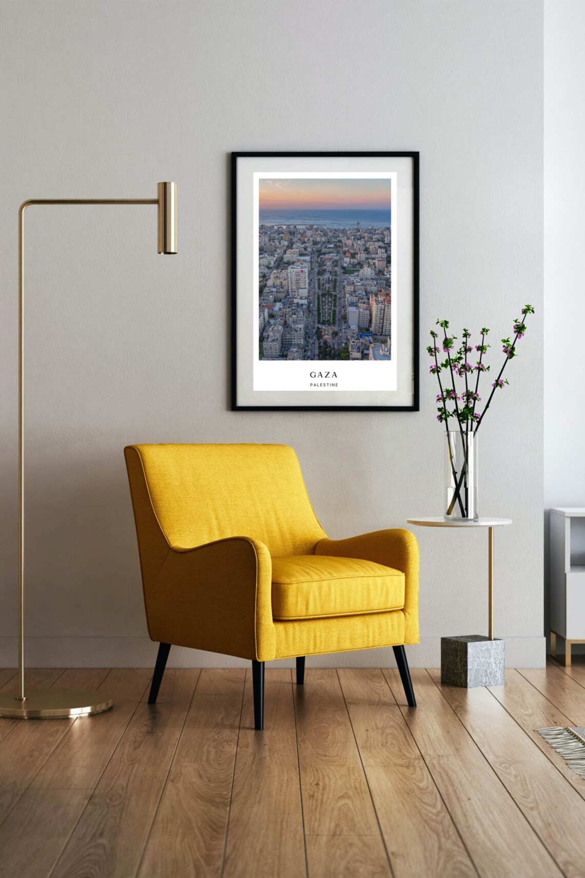 Palestine Print, Gaza Palestine Wall Art Print Poster Digital Download ...