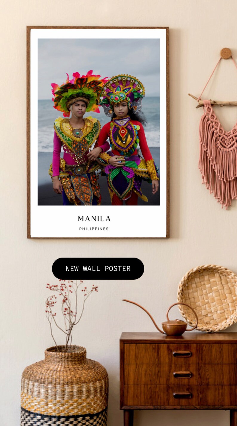 Manila the Philippines Print Poster Digital Download, Wall Art Decor - Etsy