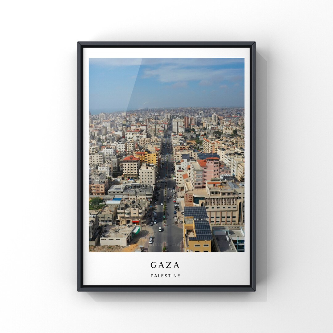 Palestine Print, Gaza Palestine Wall Art Print Poster- Digital Download ...