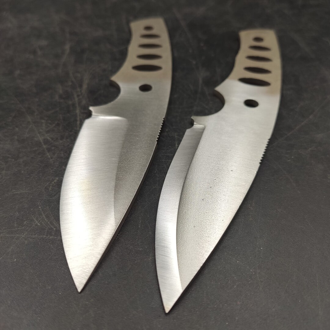 EDC Neck Knife Blank, Scandi Blade Knife Maker Supplies AEBL Steel - Etsy