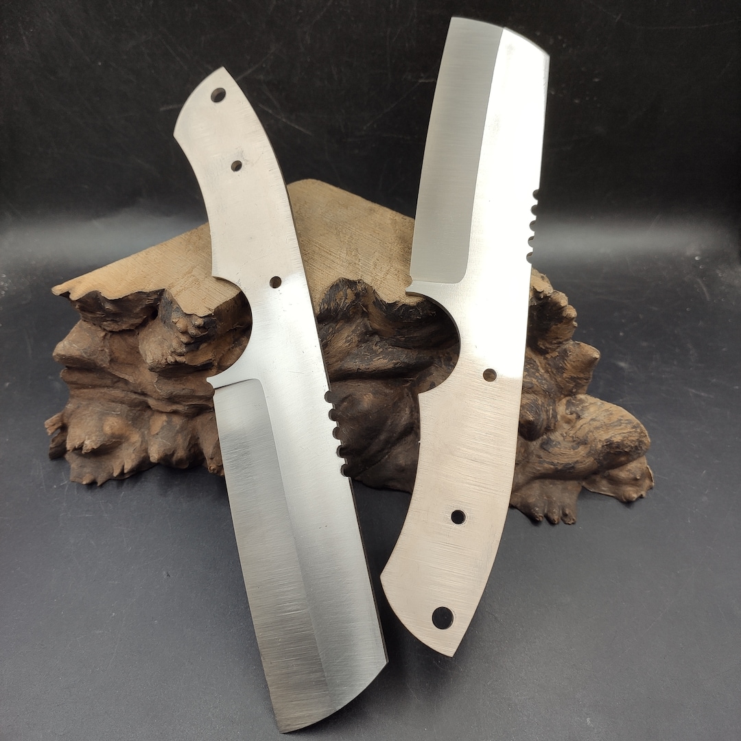 Sheepfoot Knife Blank, Outdoor Cleaver Blade, Knife Maker Supplies ...