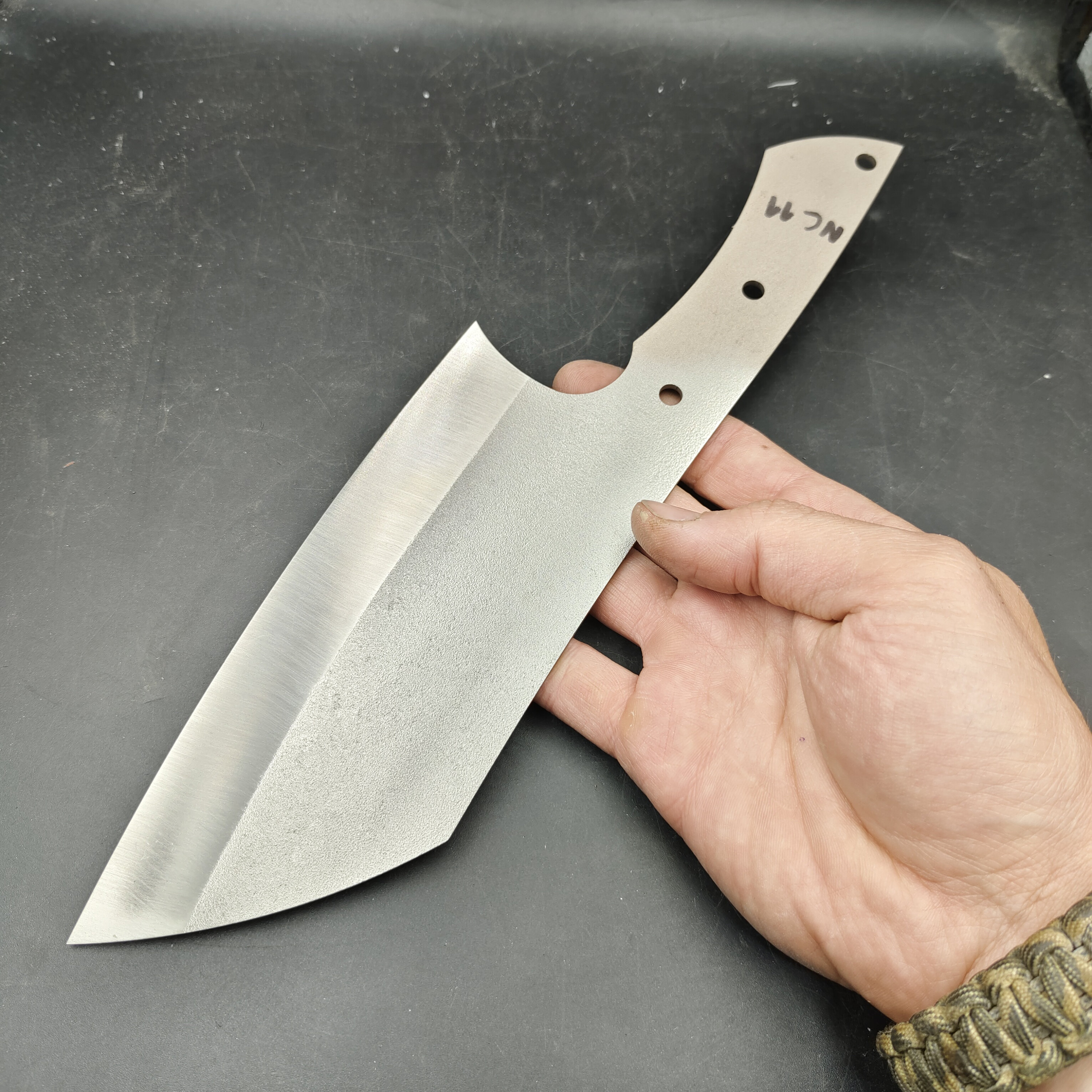 Cleaver Style Chef Knife Blank, Almazan Kitchen Chopping Blade, Knife ...
