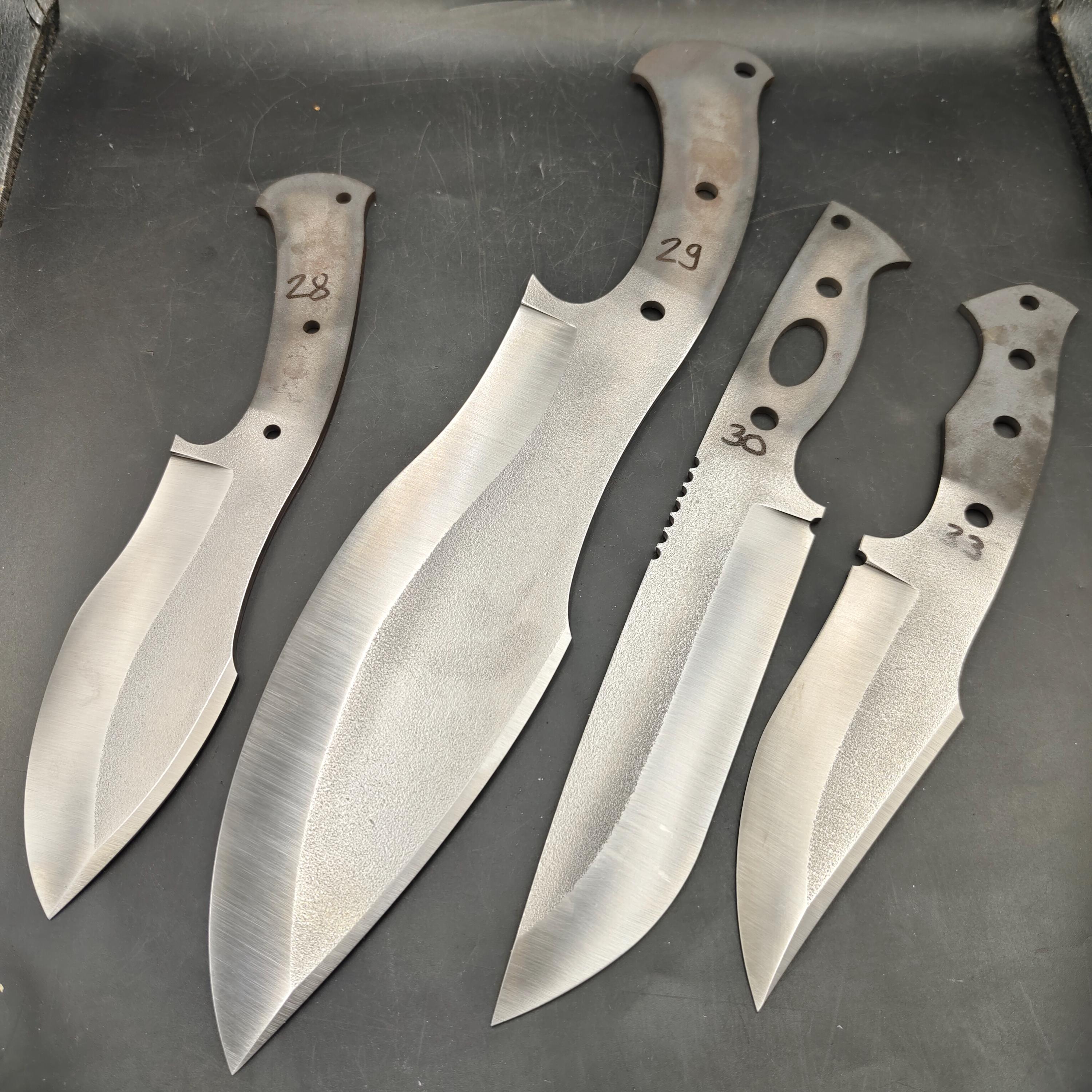 D2 Blade Blank, Heat Treated Knife Making Supplies Böhler K110 Carbon ...