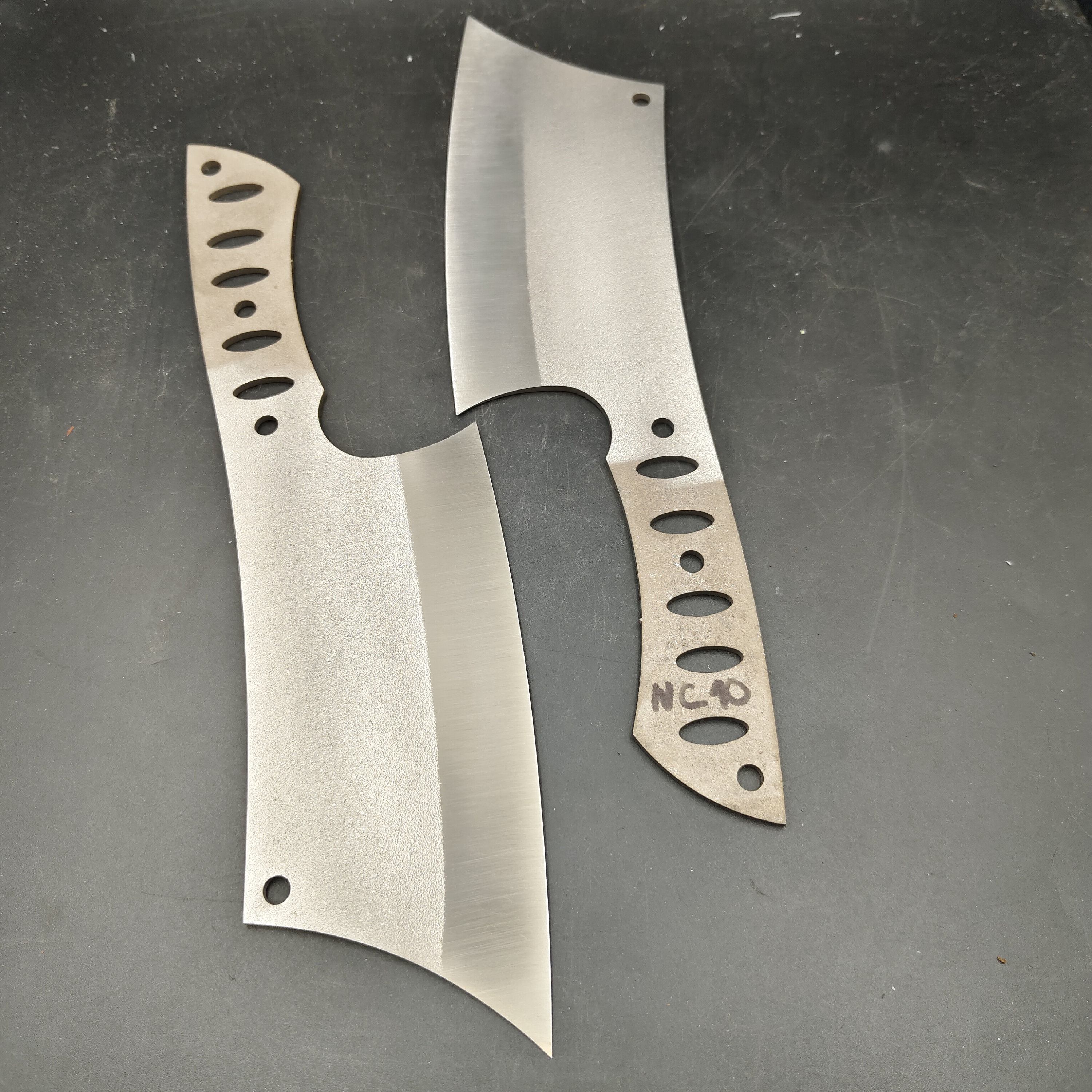 Cleaver Style Chef Knife Blank, Almazan Kitchen Chopping Blade, Knife ...