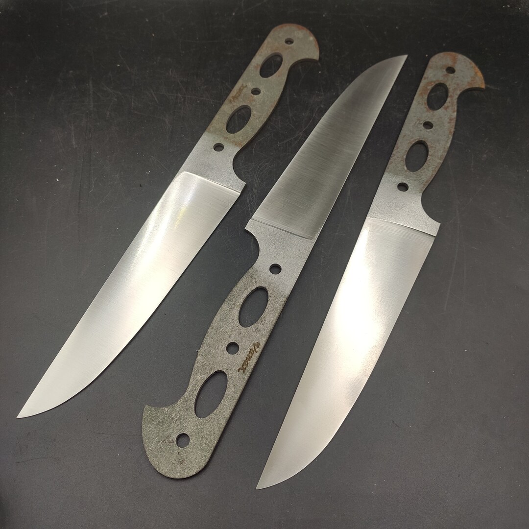 Kitchen Blade Blank, All Purpose Chef Knife Maker Supplies, Stainless ...
