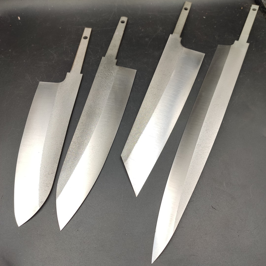 N690 Kochmesser Rohling, Hidden Tang Japanische Klinge, Gyuto Santoku ...
