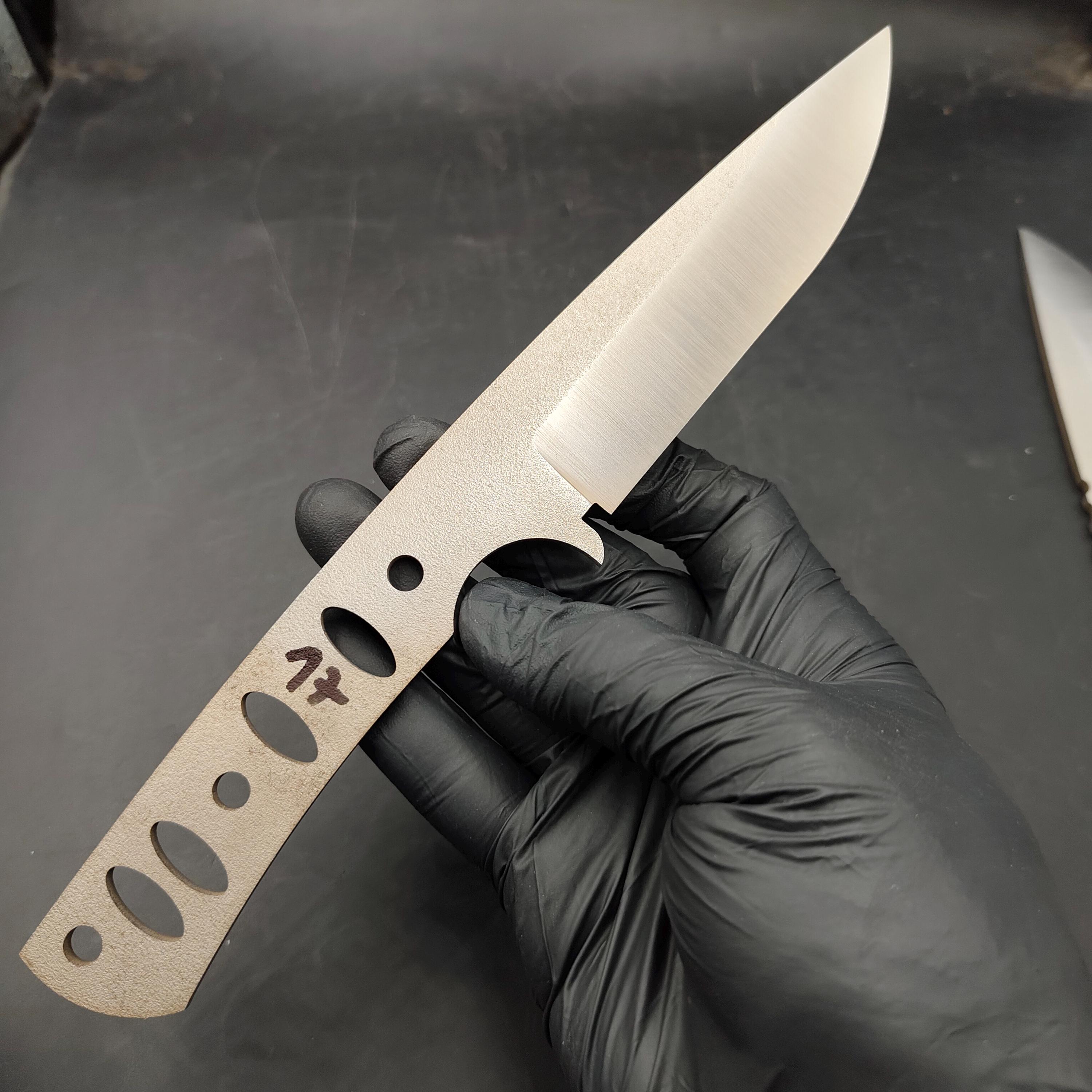 Hardened Knife Making Blank, Carbon D2 Steel Blades Knife Maker ...