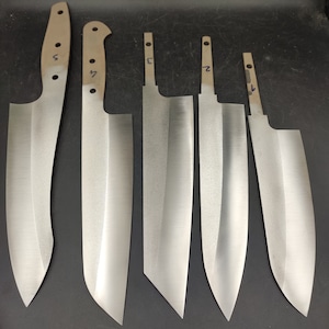Vanax Chef Knife Blank, Best Stainless Japanese Kitchen Blades, Santoku ...