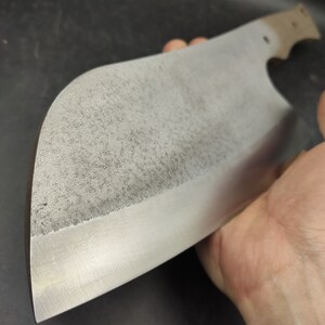 Bone Chopper Cleaver, Rigor Steel Solid Chopping Knife Blank Blade ...
