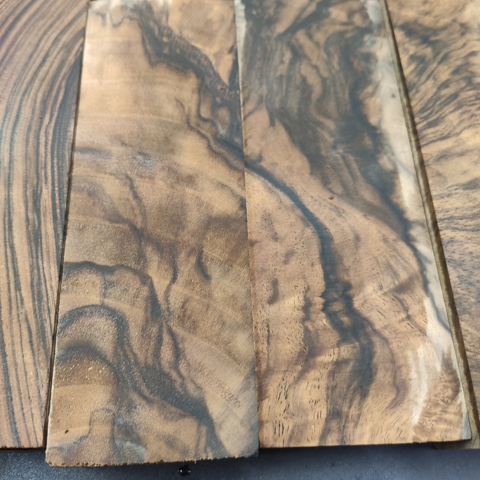 Turkish Walnut Wood Blank, Wood Burl Block for Knife Scales, Knife ...